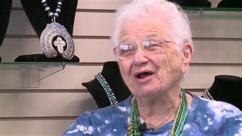 97 Year Old Dallas Woman Still Working Youtube