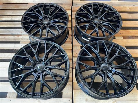 18 Zoll 2drv Wheelworld 5x112 Schwarz Glanz Alufelgen 5 112 Felgen Für