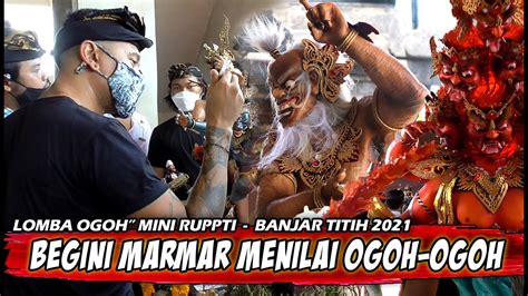 Lomba Ogoh Ogoh Mini Banjar Titih 2021 Youtube