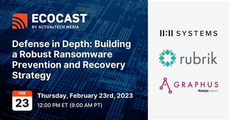 It Webinar Defense In Depth Building A Robust Ransomware Prevention