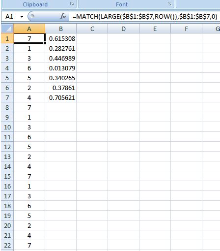 generating equal amount of random numbers in excel stack overflow