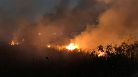 Así Fue El Incendio En Pastizales De Tlalnepantla Edomex As México