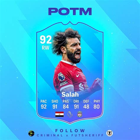 Ea Fc 24 Mohamed Salah Premier League Potm Sbc Leaked Expected