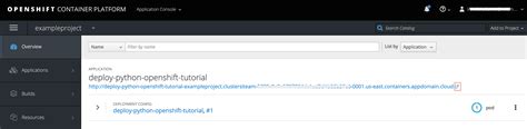 three ways to deploy a python app into an openshift cluster ibm developer
