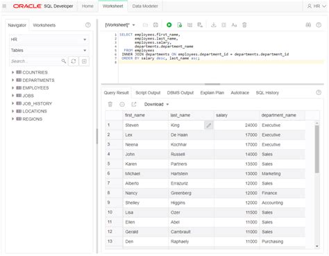 sql developer web now available for oracle autonomous database