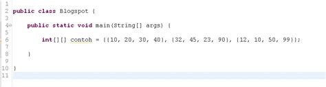 tutorial 33 array 2d jom belajar java dalam bahasa melayu