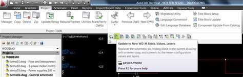 updating wd tb with existing blocks autodesk community