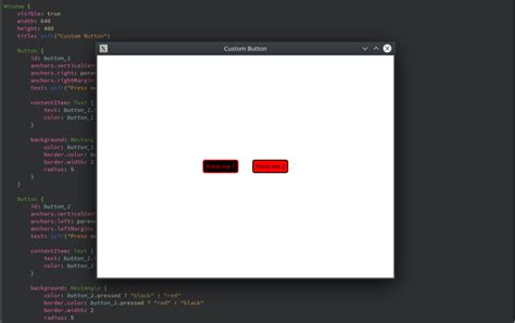 qml tutorial 037 customizing buttons in qml update lesson 002