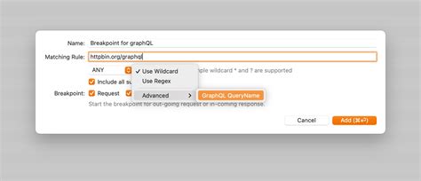 manipulate graphql request with breakpoint tool · proxyman