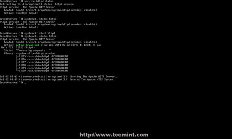 installing lamp linux apache mariadb php phpmyadmin in rhel centos 7 0