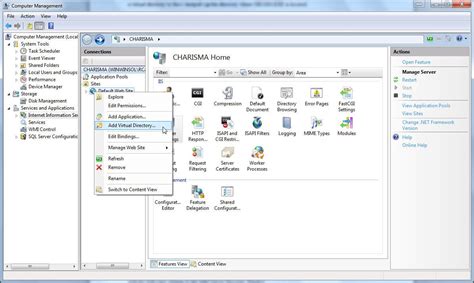 configuring iis