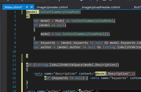 c the name model does not exist in the current context in razor