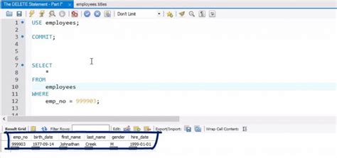 sql delete statement how to safely remove records from a database