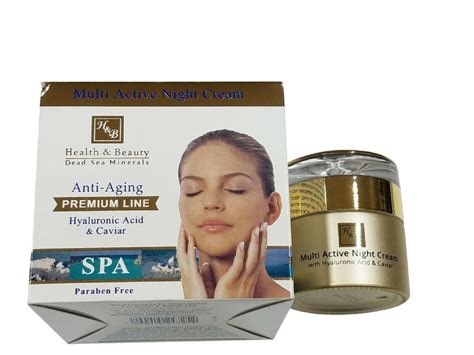 Hb Health And Beauty Spa Dead Sea Minerals Premium Multi Active Night