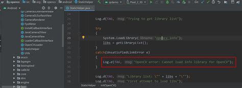 opencv error cannot load info library for opencv · issue 1 · woshiwzy