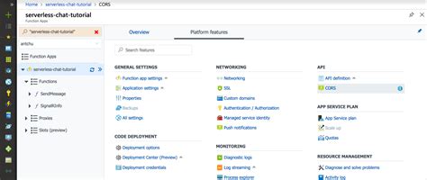 tutorial authentication with azure functions azure