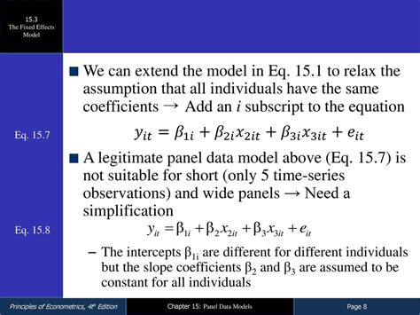 Chapter 15 Panel Data Models Ppt Download