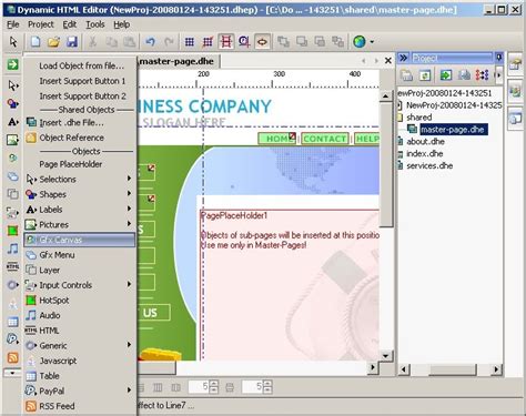 dynamic html editor heise download