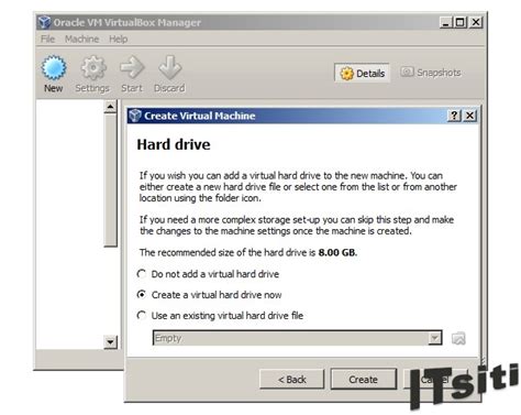 virtualbox download installation and virtual machine setup