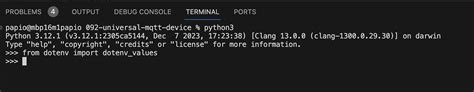 python issue cannot find dotenv platformio ide platformio community