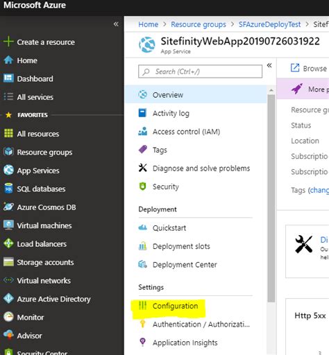 publish your project to azure app services sitefinity cms deploy and