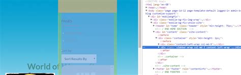 php sidebar inside content stack overflow