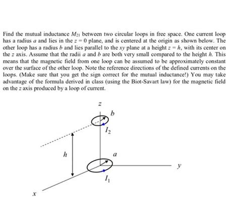 Get Answer Find The Mutual Inductance M2i Between Two Circular