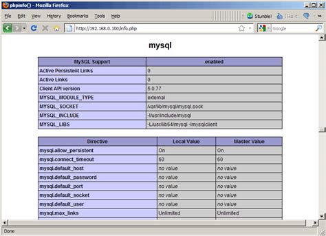 installing apache2 with php5 and mysql support on centos 5