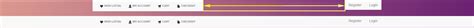 html how to left and right align list items for navbar
