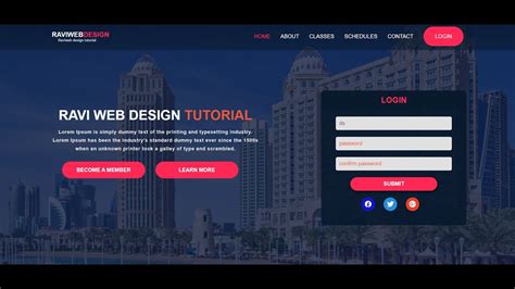 How To Create A Website Design Html And Css How To Make A Website