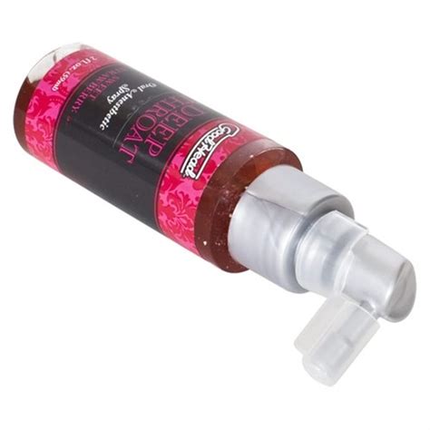 good head deep throat spray strawberry sex toys at adult empire