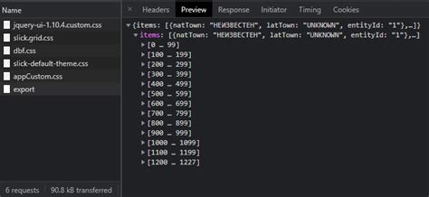 how to download json file from response by jquery and ajax javascript