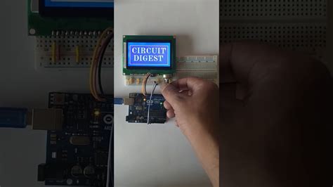 st9720 graphical lcd interfacing with arduino youtube