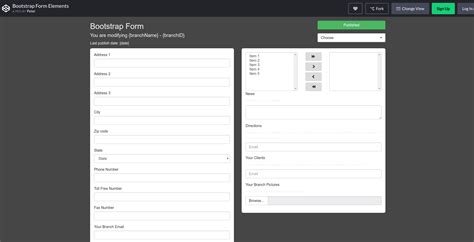 bootstrap form examples that will leave a lasting