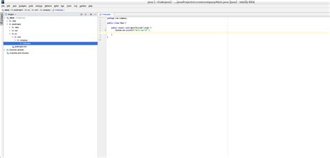 intellij is not letting me run my java code src folder is