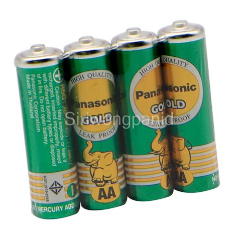 ถ่าน Panasonic R6gt 4sl ขนาด 1 5 V Aa ศิริวงศ์พานิช