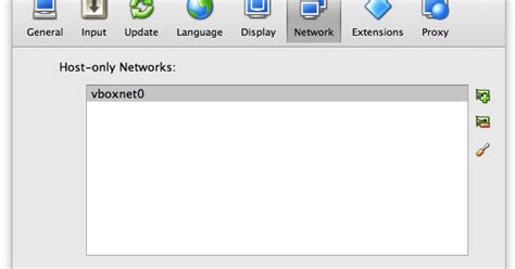 virtualbox setup your host only adapter