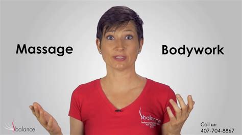 Differentiation Between Massage And Bodywork Framework Youtube