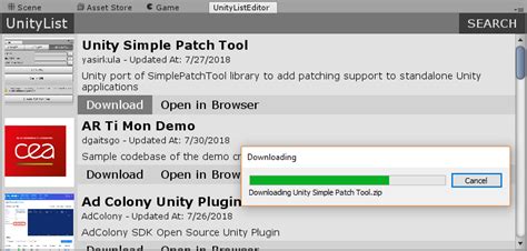 unity list unitylist
