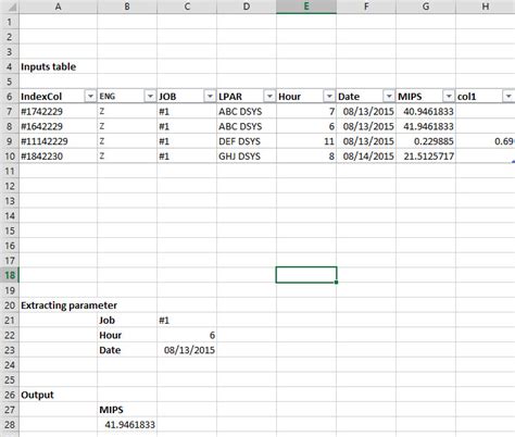 excel extract data according to three different columns stack overflow