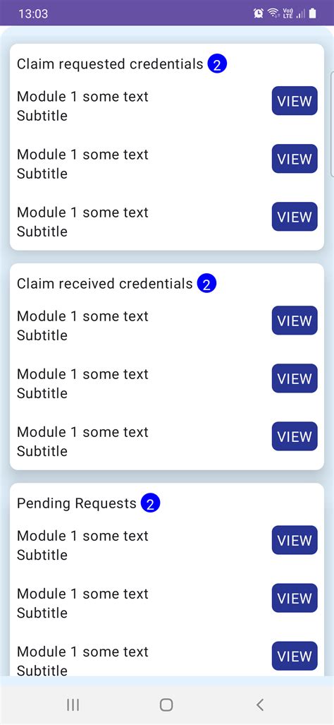 android how to achieve multiple header and body elements list for a