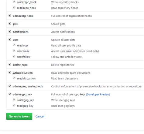 git remote access token