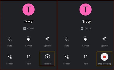 Image Of Call Recording