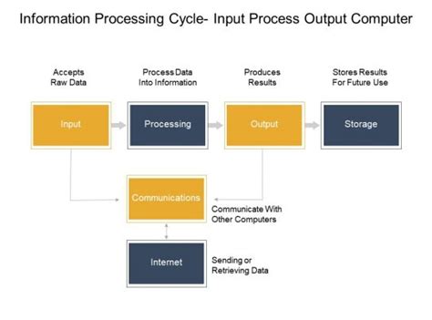 information processing cycle input process output computer example of