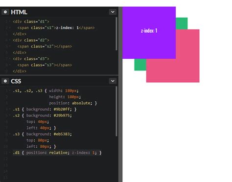 Что значит z index в css