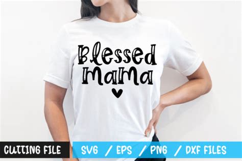 Blessed Mama Svg Graphic By Craftygenius · Creative Fabrica