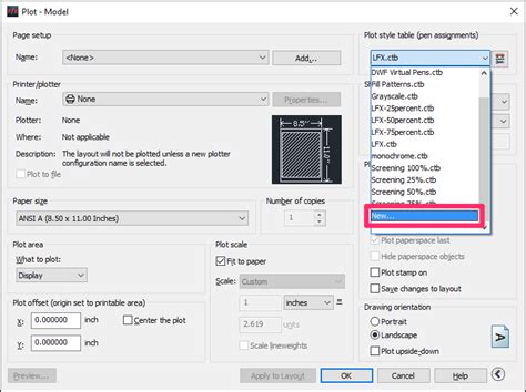 where are autocad plot styles stored software missenergy