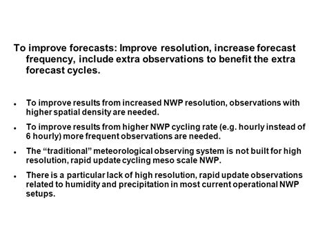 Intro To Nwp Numerical Weather Prediction Ppt Video Online Download