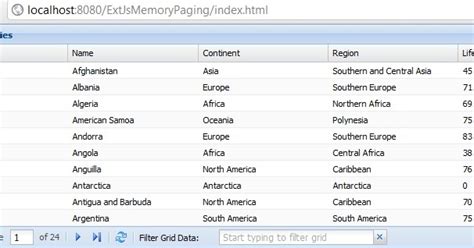 programmers sample guide extjs pagingmemoryproxy example using json