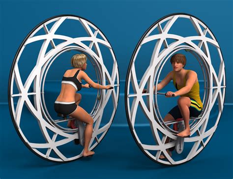 the human gyroscope daz 3d